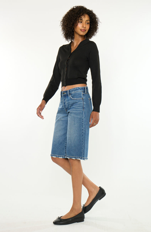 KANCAN Low Slung Baggy Denim Jorts